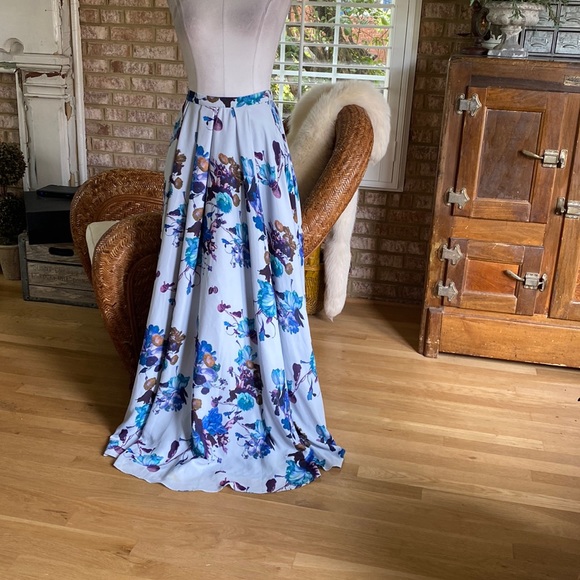 Frame & Partners | Skirts | Frame And Partners Floral Maxi Skirt 4 ...